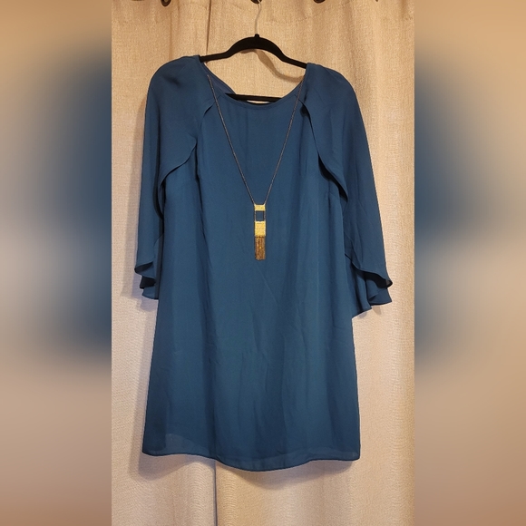 AB Studio | Dresses | Ab Studio Soft Sheer Dress | Poshmark